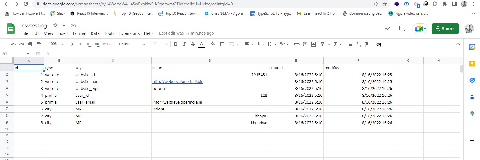 how to generate JSON file with read content from Google spreadsheet in ...