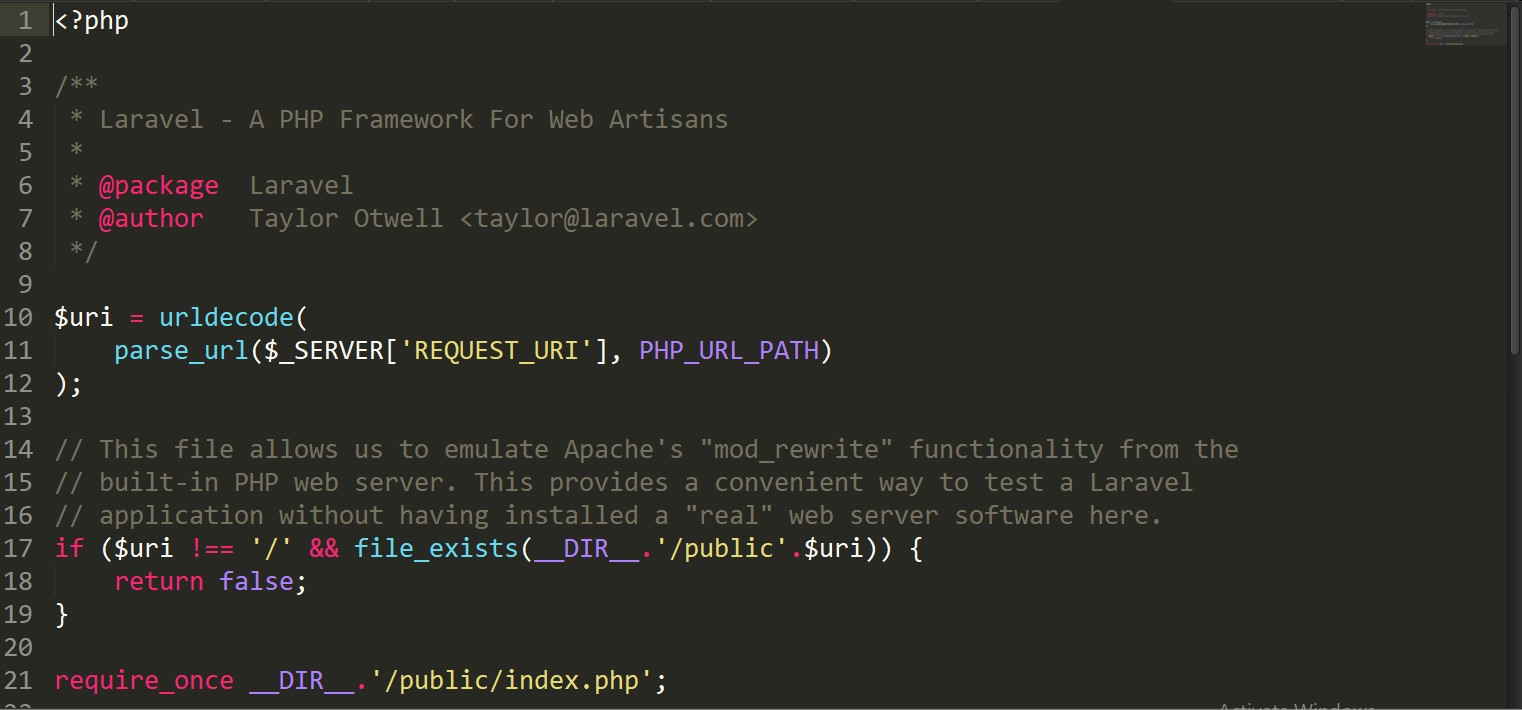 A quick guide to Install Laravel 8 on Windows 10 localhost Wamp server - webdeveloperindia.in ...