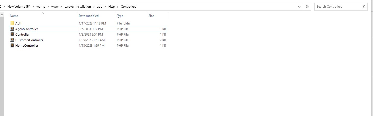 Beginner: create Laravel controllers - webdeveloperindia.in | Web ...